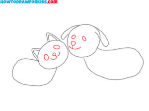How to Draw a Cat and Dog - Easy Drawing Tutorial For Kids