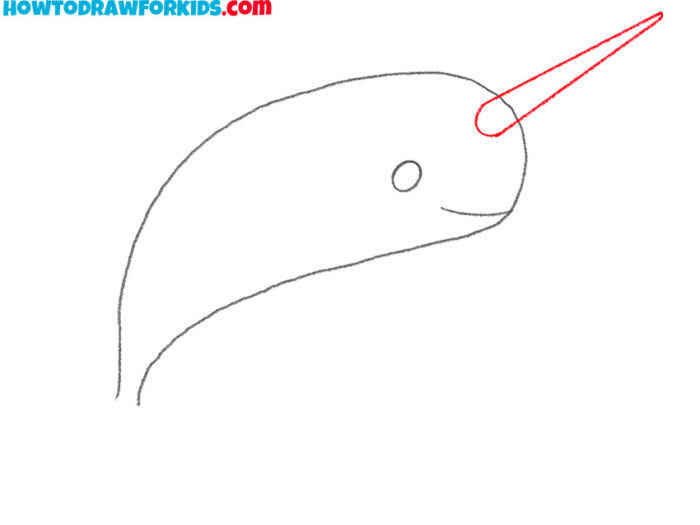 How to Draw a Narwhal - Easy Drawing Tutorial For Kids