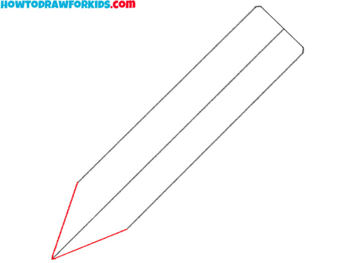 How to Draw a Pencil - Easy Drawing Tutorial For Kids