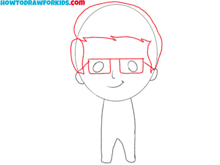 How to Draw a Scientist - Easy Drawing Tutorial For Kids