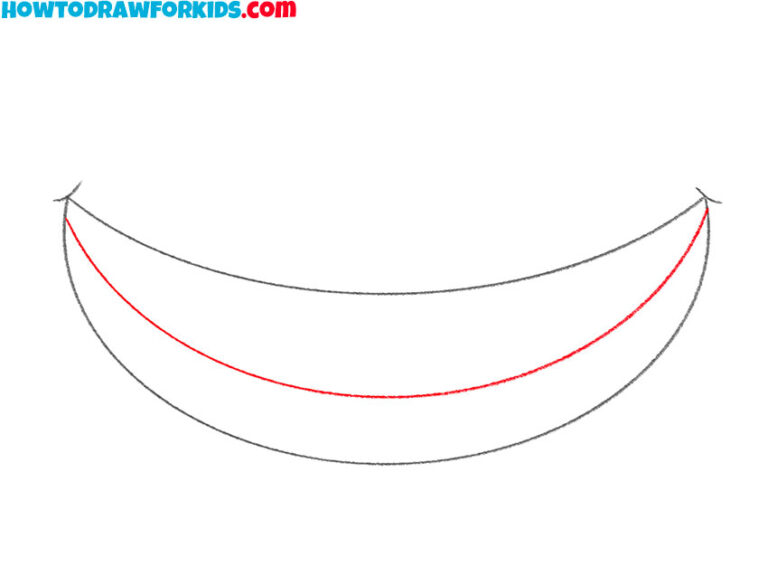 How to Draw a Smile - Easy Drawing Tutorial For Kids