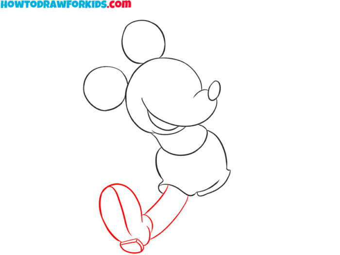 How to Draw Mickey Mouse - Easy Drawing Tutorial For Kids