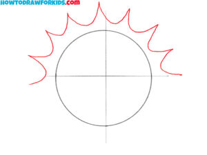 How to Draw the Sun - Easy Drawing Tutorial For Kids