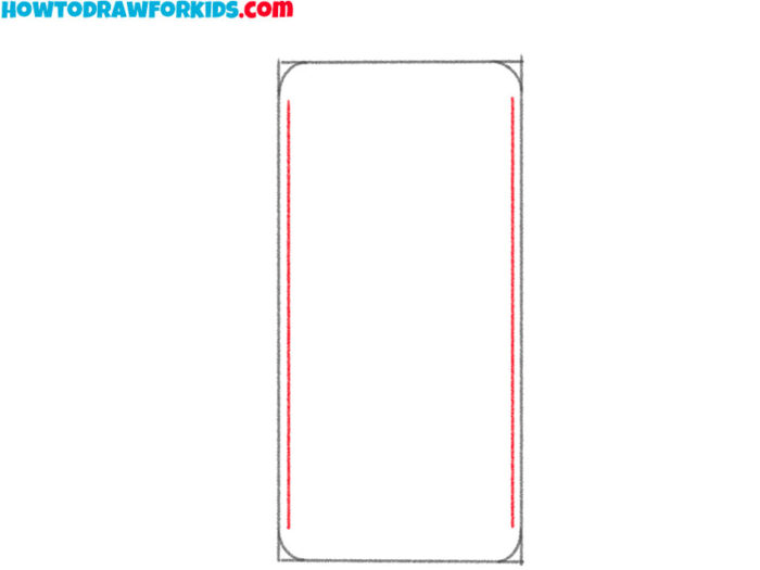 How to Draw an iPhone - Easy Drawing Tutorial For Kids