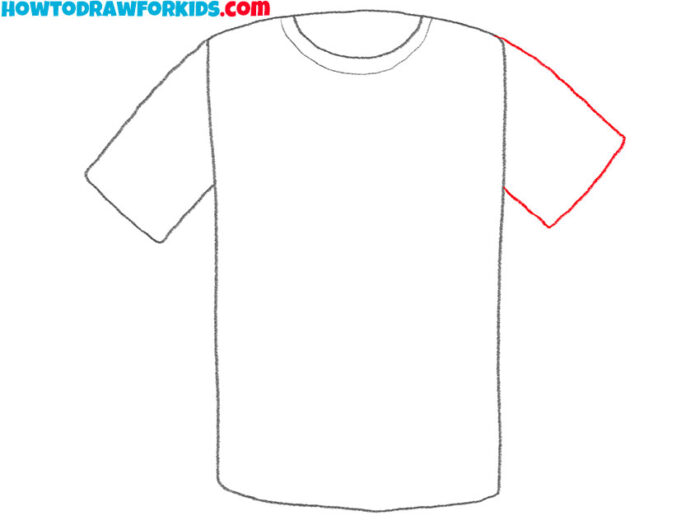 How to Draw a T-shirt - Easy Drawing Tutorial For Kids