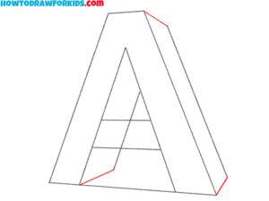 How to Draw a 3D Letter - Easy Drawing Tutorial For Kids