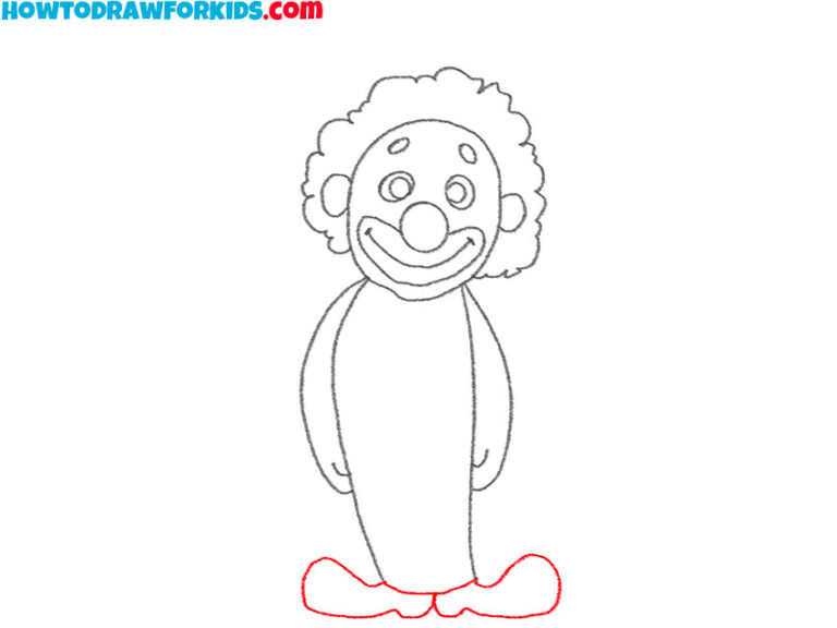 How to Draw a Clown - Easy Drawing Tutorial For Kids