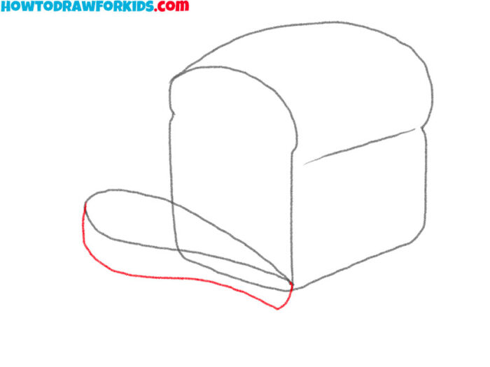 How to Draw Bread - Easy Drawing Tutorial For Kids