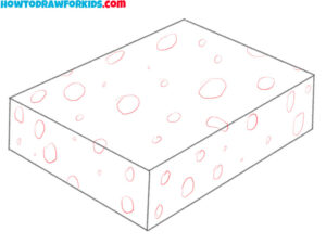 How to Draw a Sponge - Easy Drawing Tutorial For Kids