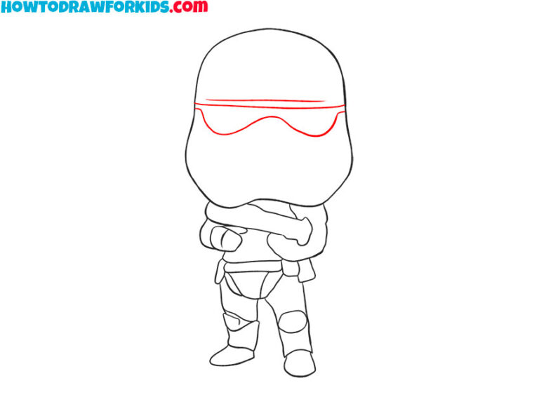 How to Draw a Stormtrooper - Easy Drawing Tutorial For Kids