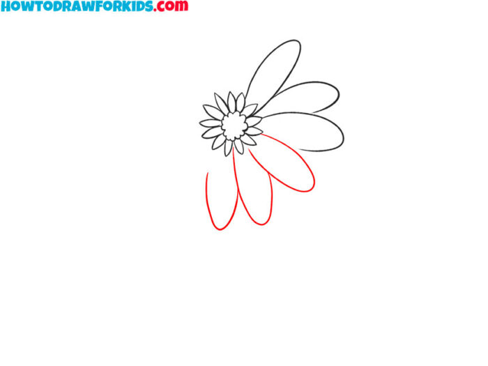 How to Draw a Flower - Easy Drawing Tutorial For Kids