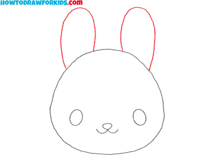 How to Draw a Rabbit Face Step by Step - Easy Drawing Tutorial For Kids