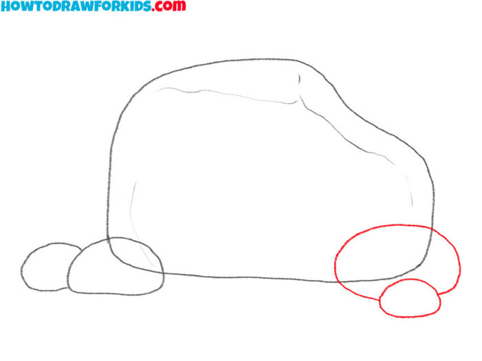 How to Draw a Rock - Easy Drawing Tutorial For Kids