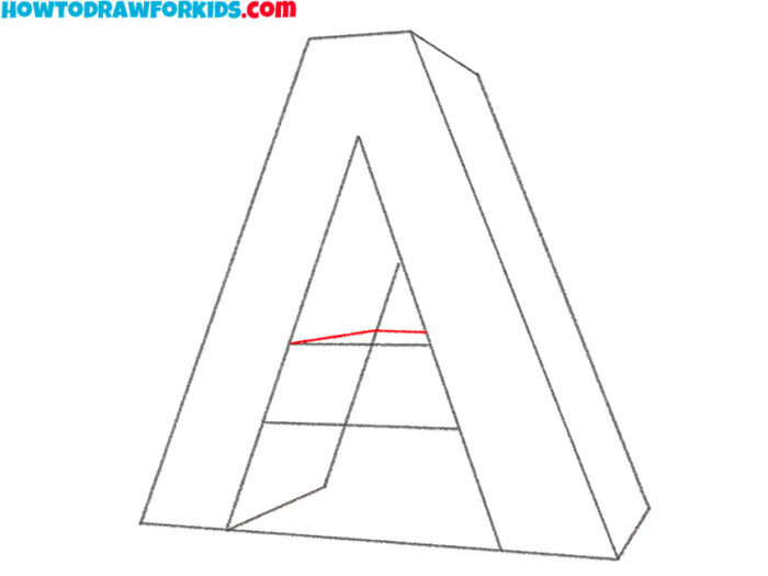 How to Draw a 3D Letter - Easy Drawing Tutorial For Kids