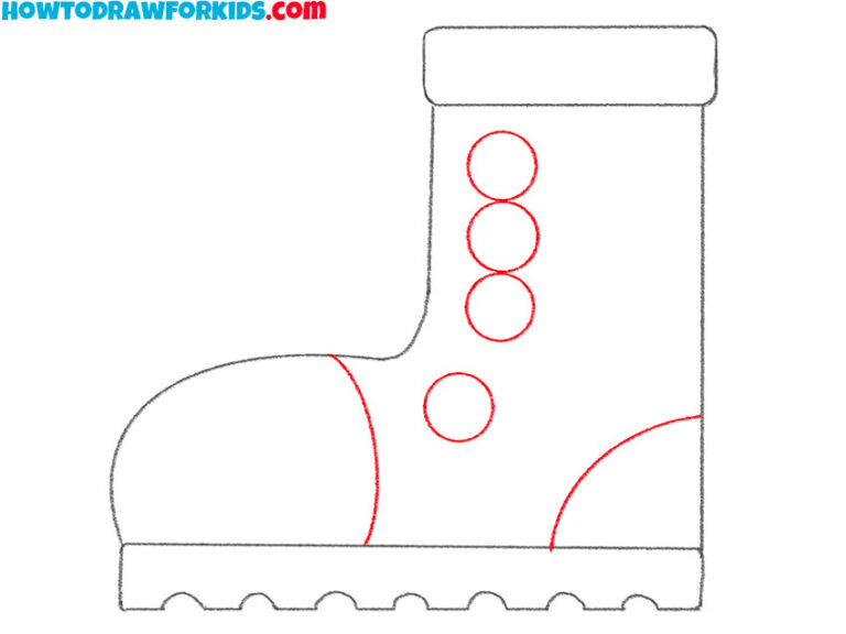 How to Draw a Boot - Easy Drawing Tutorial For Kids