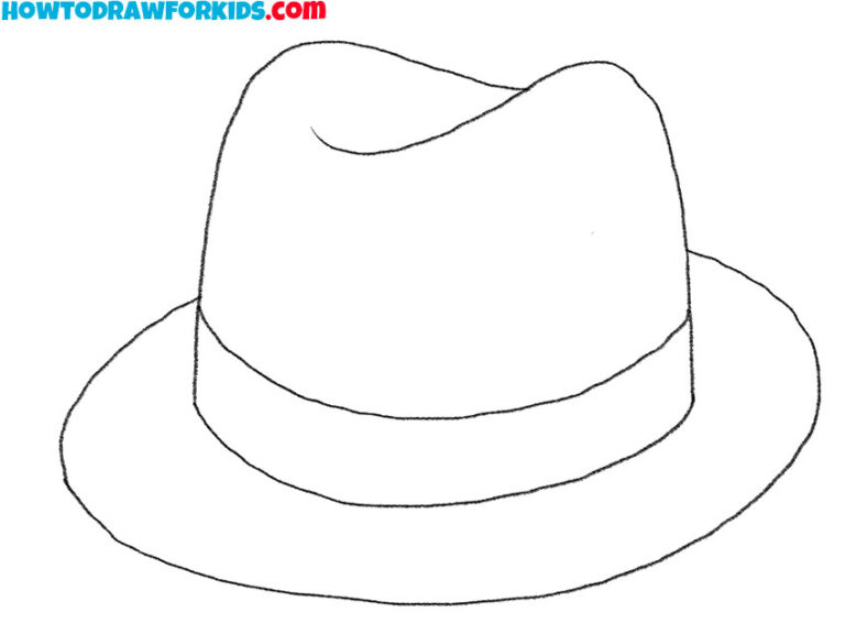 How to Draw a Hat - Easy Drawing Tutorial For Kids