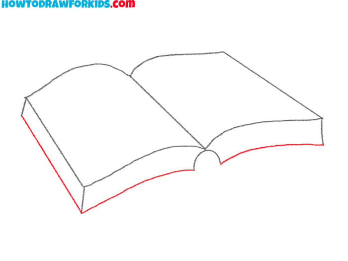 How to Draw an Open Book - Easy Drawing Tutorial For Kids