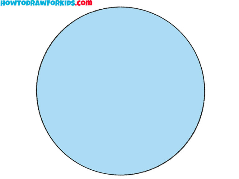 How to Draw a Perfect Circle - Easy Drawing Tutorial For Kids