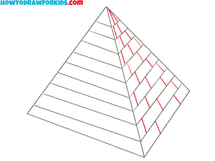 How to Draw a Pyramid - Easy Drawing Tutorial For Kids