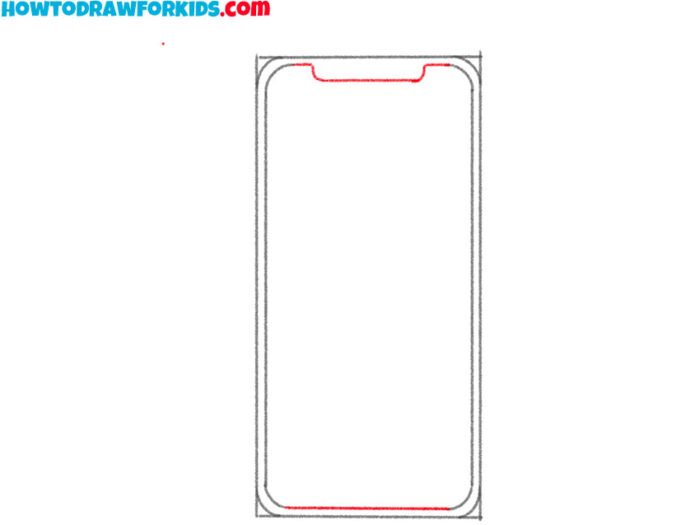 How to Draw an iPhone - Easy Drawing Tutorial For Kids