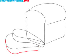 How to Draw Bread - Easy Drawing Tutorial For Kids
