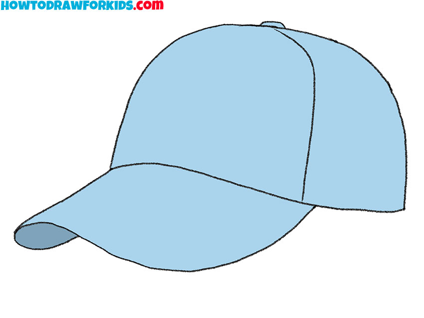 How To Draw A Cap Easy Drawing Tutorial For Kids