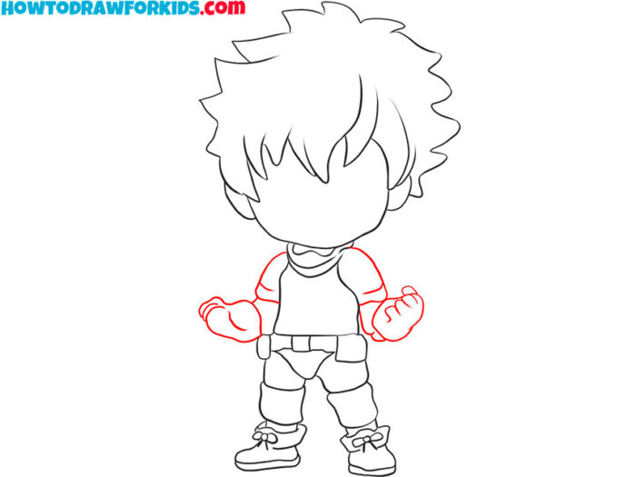 How to Draw Deku - Easy Drawing Tutorial For Kids