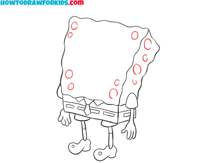 How to Draw SpongeBob - Easy Drawing Tutorial For Kids