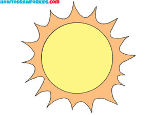 How to Draw the Sun - Easy Drawing Tutorial For Kids