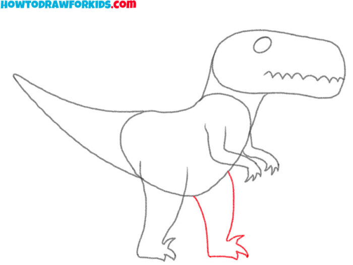 How to Draw a Velociraptor - Easy Drawing Tutorial For Kids