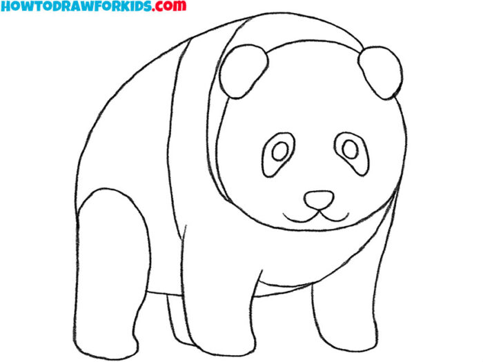 How to Draw a Panda - Easy Drawing Tutorial For Kids