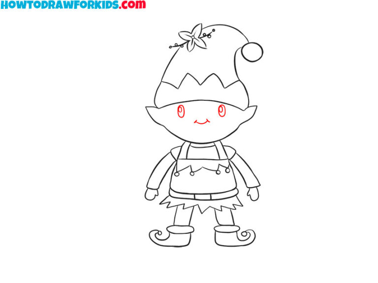 How to Draw an Elf - Easy Drawing Tutorial For Kids