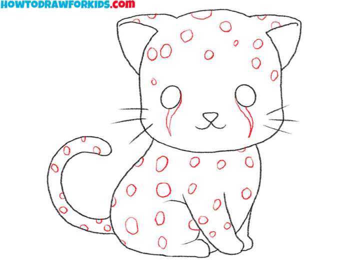 How to Draw a Cheetah - Easy Drawing Tutorial For Kids