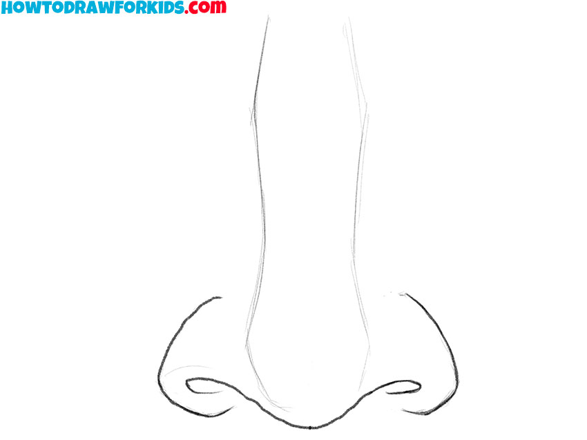 How To Draw An Easy Nose For Beginners Easy Drawing Tutorial How To Draw An Easy Nose For Beginners Easy Drawing Tutorial