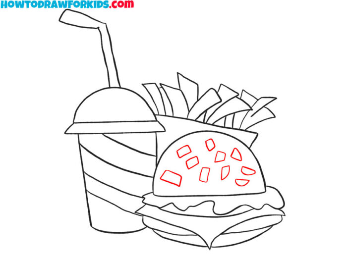 How to Draw Food - Easy Drawing Tutorial For Kids