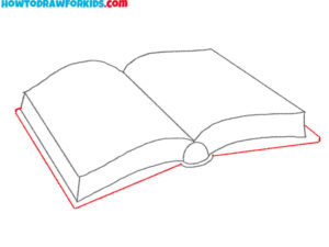 How to Draw an Open Book - Easy Drawing Tutorial For Kids