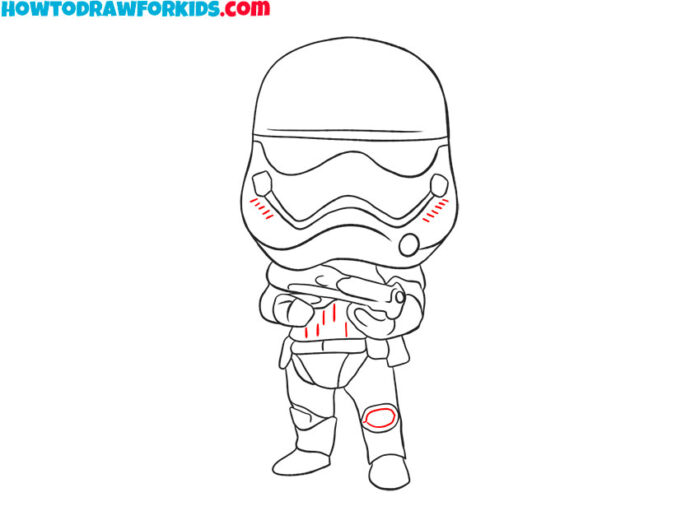 How to Draw a Stormtrooper - Easy Drawing Tutorial For Kids
