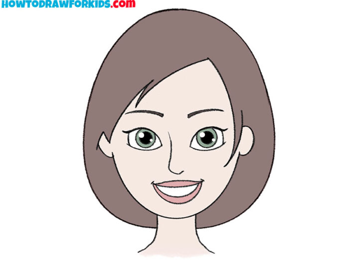 How to Draw a Mom - Easy Drawing Tutorial For Kids