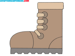 How to Draw a Boot - Easy Drawing Tutorial For Kids