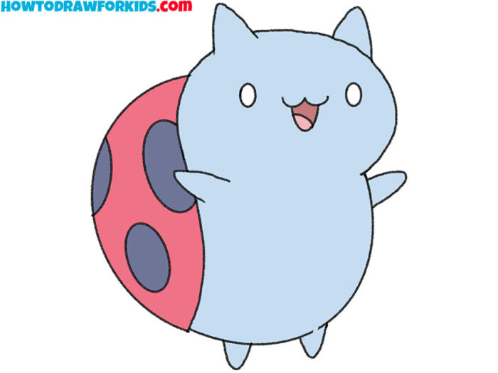 How to Draw Catbug - Easy Drawing Tutorial For Kids