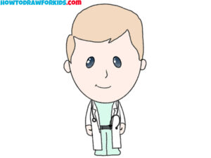 How to Draw a Doctor - Easy Drawing Tutorial For Kids