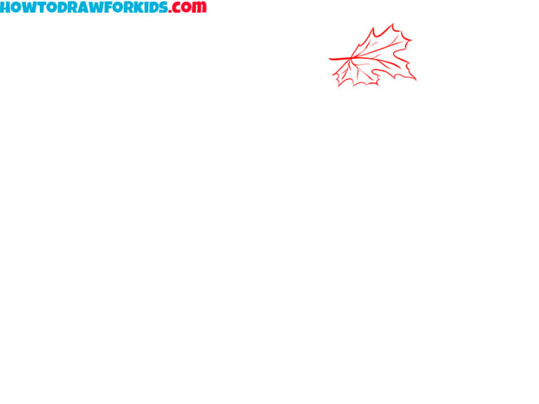 How to Draw Falling Leaves - Easy Drawing Tutorial For Kids