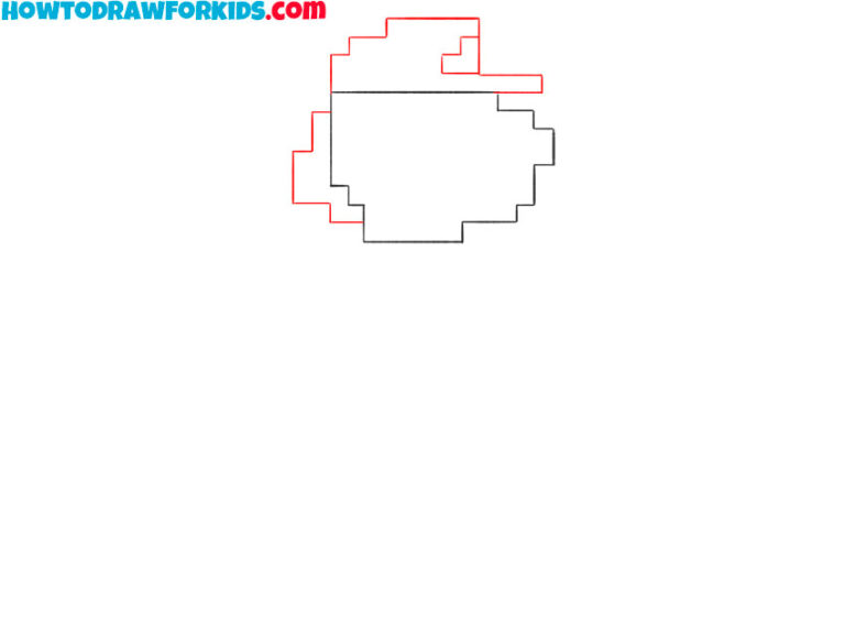 How to Draw 8-BIT Mario - Easy Drawing Tutorial For Kids