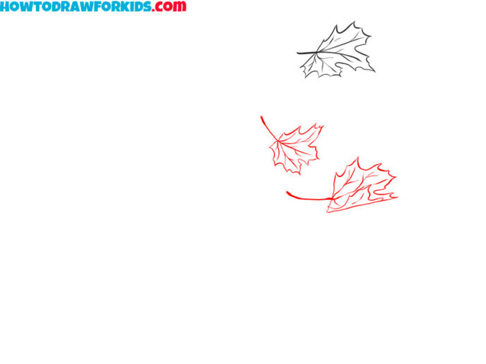How to Draw Falling Leaves - Easy Drawing Tutorial For Kids