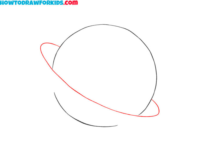 How to Draw a Planet - Easy Drawing Tutorial For Kids