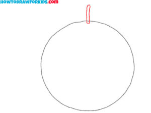 How to Draw an Orange - Easy Drawing Tutorial For Kids