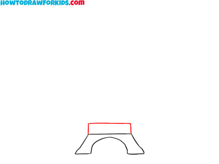 How to Draw the Eiffel Tower - Easy Drawing Tutorial For Kids