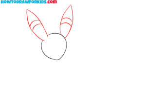 How to Draw Umbreon - Easy Drawing Tutorial For Kids