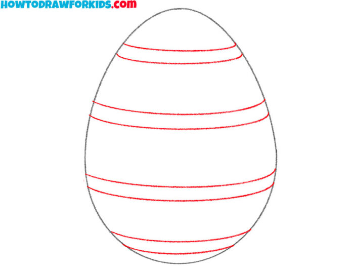How to Draw an Easter Egg - Easy Drawing Tutorial For Kids