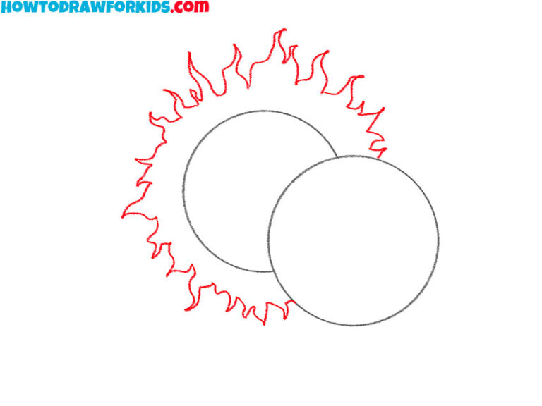 How to Draw an Eclipse - Easy Drawing Tutorial For Kids